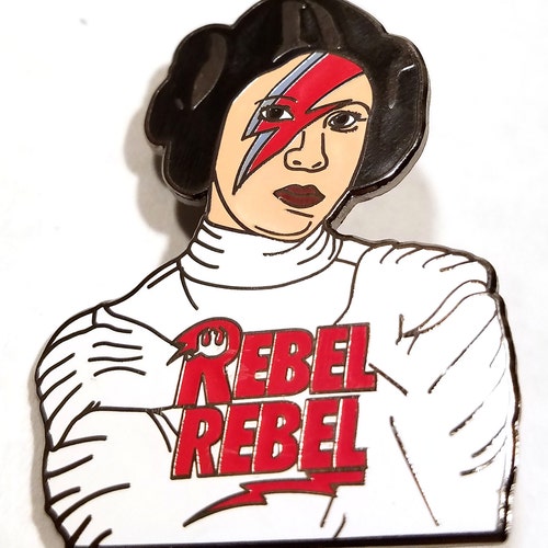Princess Leia/princess Leia Pin /rebel Pin/star Wars/star Wars - Etsy