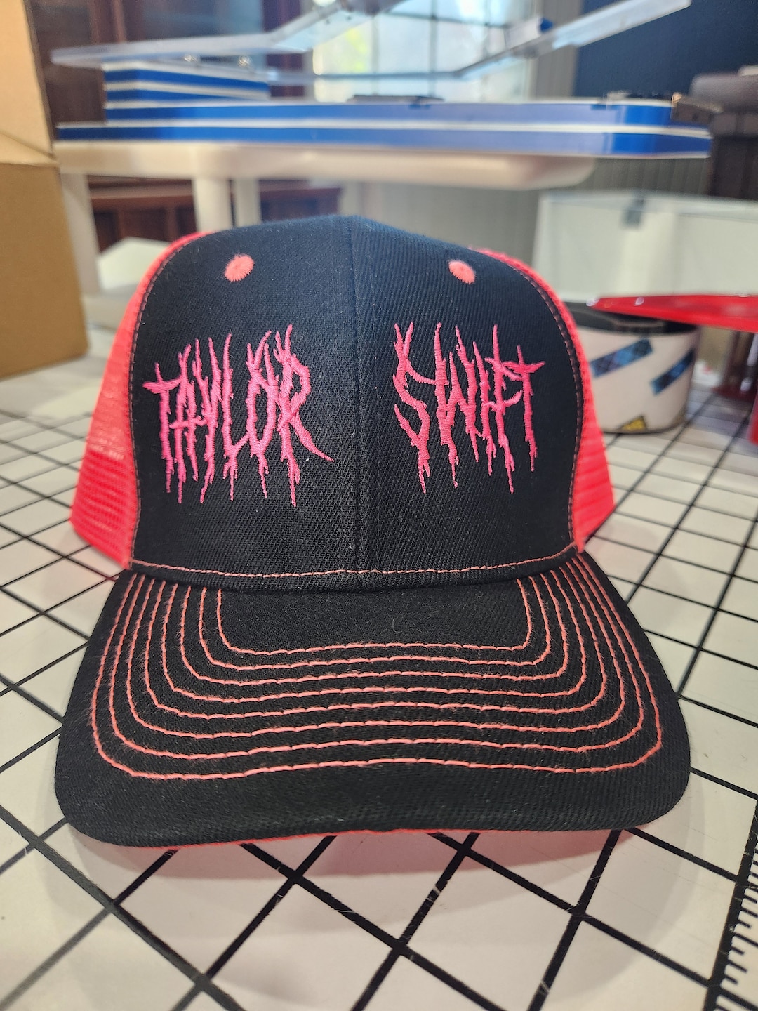 Taylor Swift Death Metal Trucker Hat Baseball Cap - Etsy