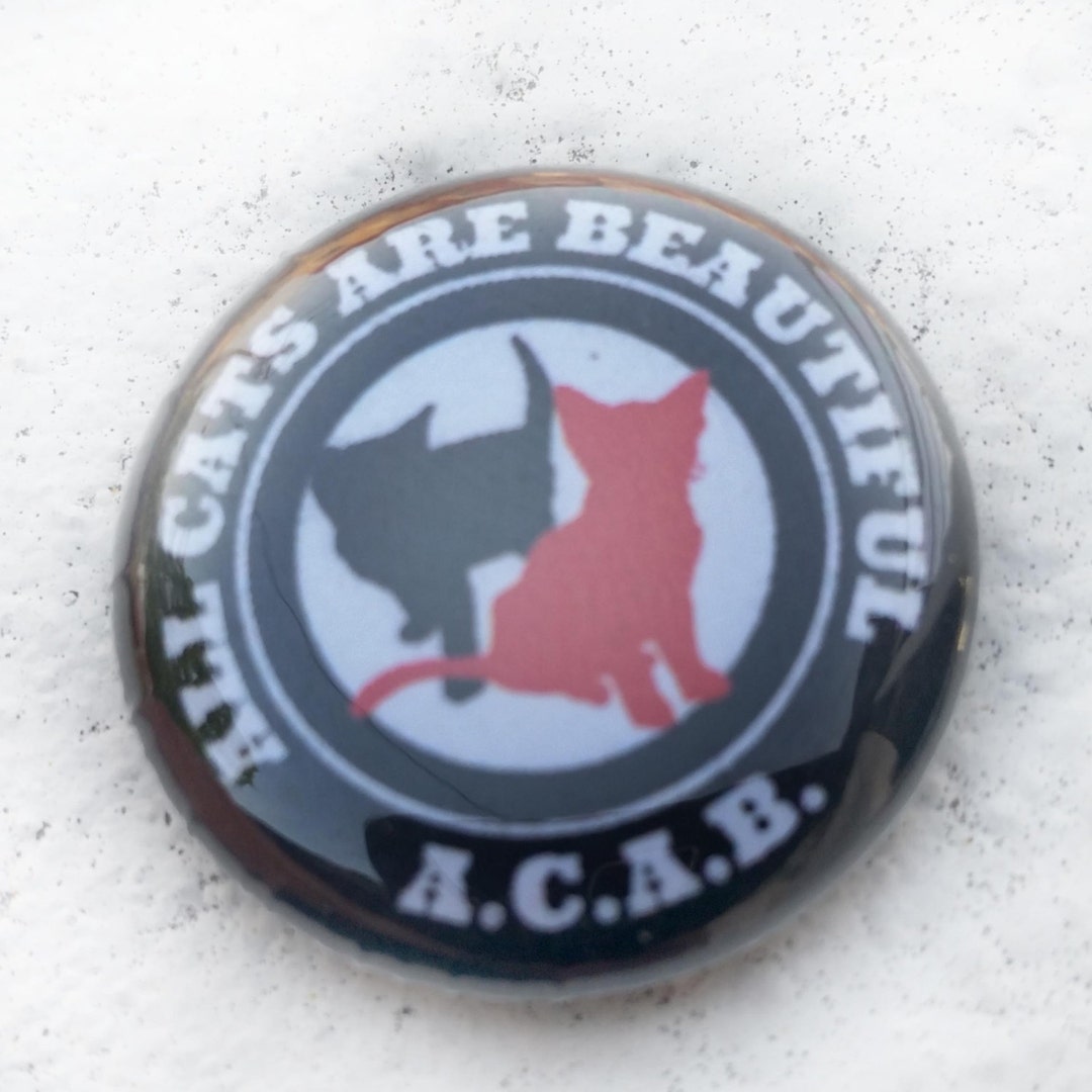 ACAB All Cats 1 Inch Button - Etsy