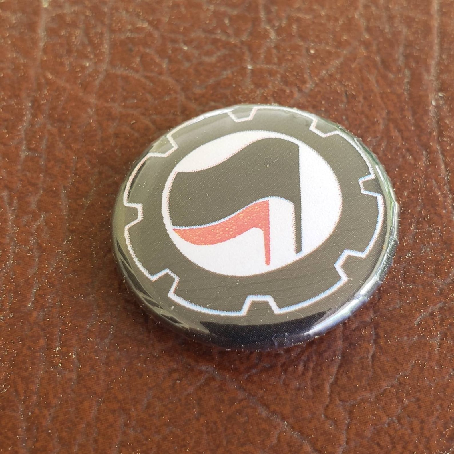 Antifa Flag 1 Inch Button - Etsy
