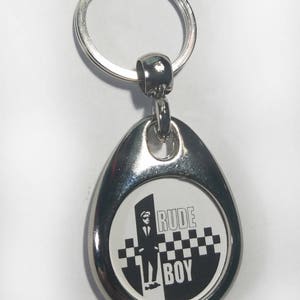 Rude Boy Keychain - Etsy