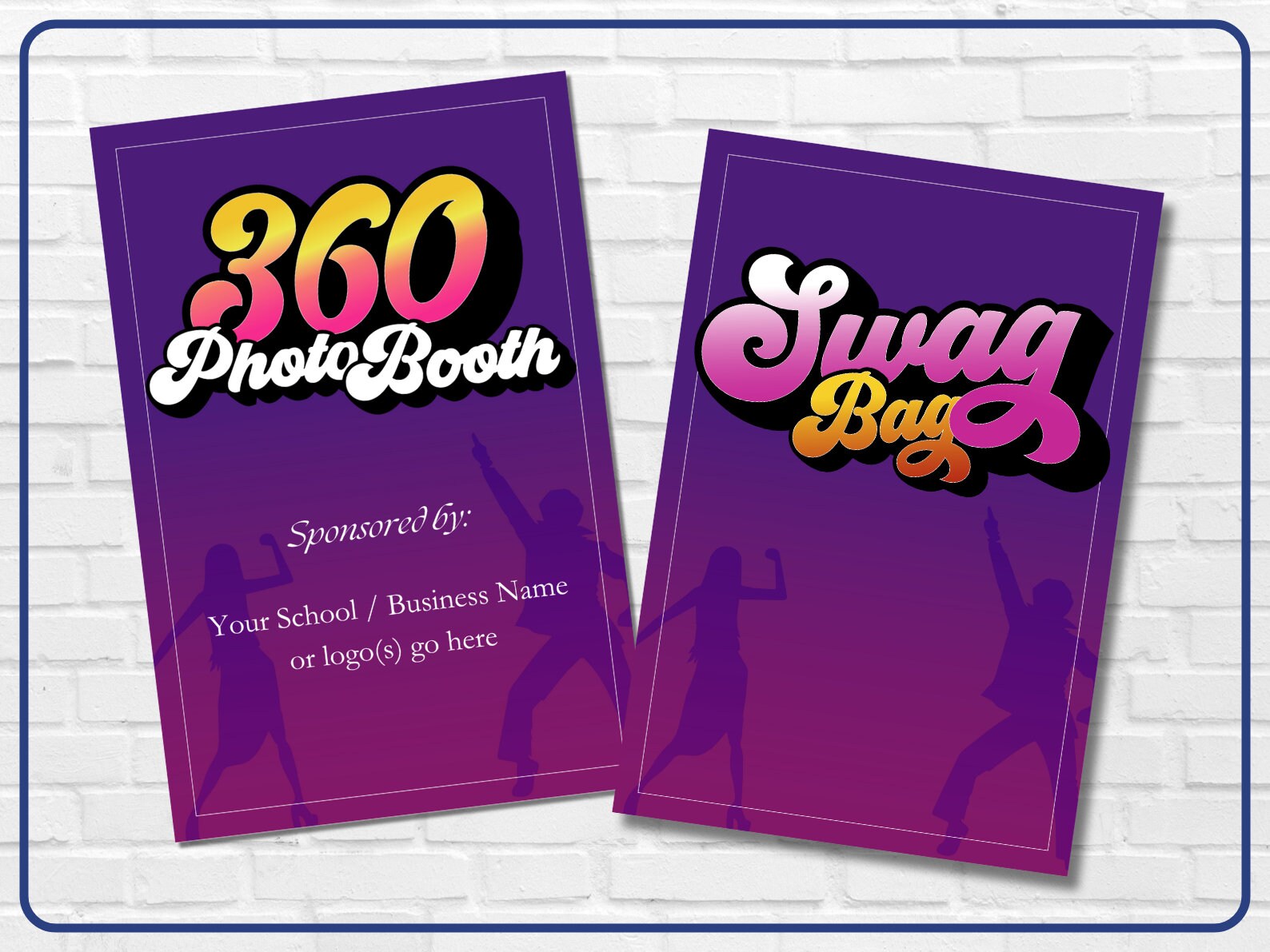 Groovy Disco Fever Themed Posters for Your Next Event, Gala, School ...