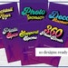 Groovy Disco Fever Themed Posters for Your Next Event, Gala, School ...