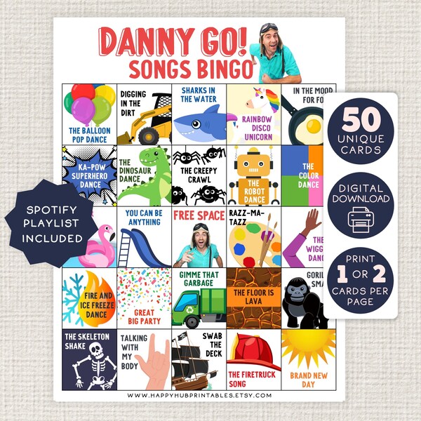 Danny Go Party - Etsy