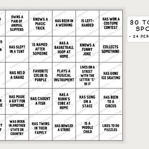 Kids Getting to Know You BINGO, Classroom Ice Breaker Game, Find ...