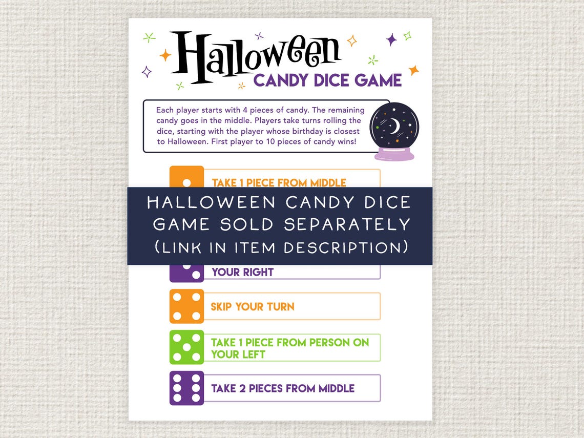 Halloween Guess How Many Game, Printable Classroom Party Activity ...