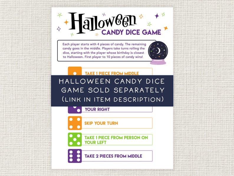 Halloween Guess How Many Game, Printable Classroom Party Activity ...