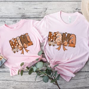 Fall Mama and Mini Shirt, Matching Mama and Mini Fall Shirts, Mini ...