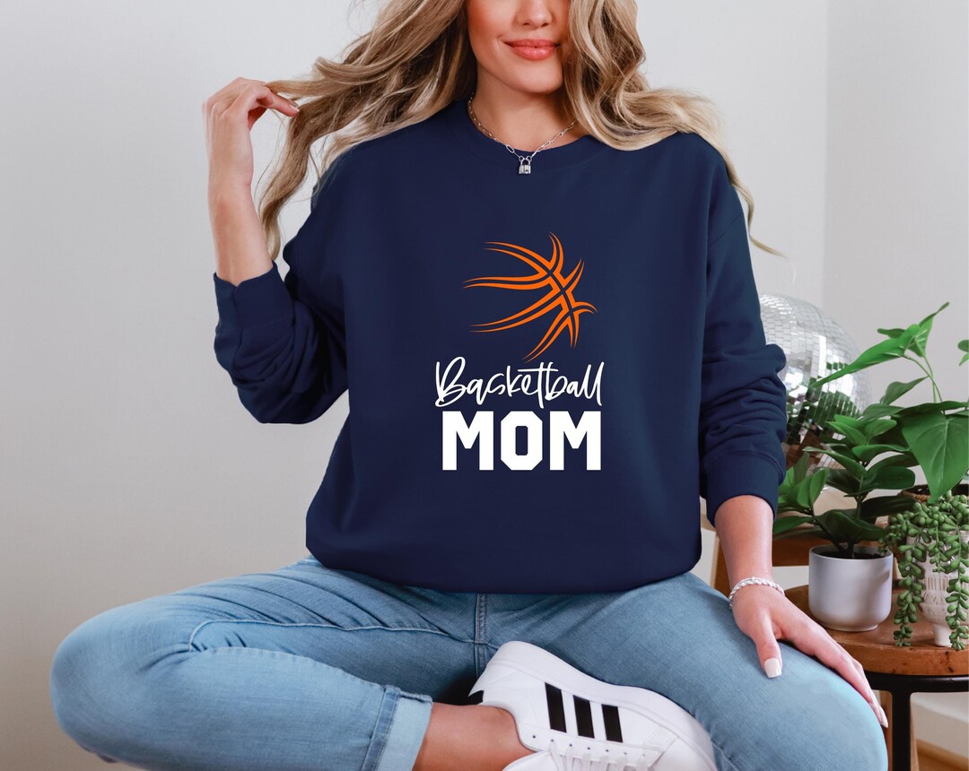Sporty Mom Vibes: Custom Basketball Hoodie for Proud Moms, Basketball ...