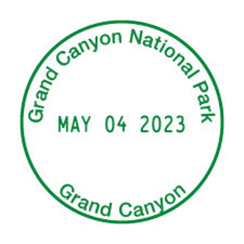 One Made to Order National Park Passport Stamp - Etsy