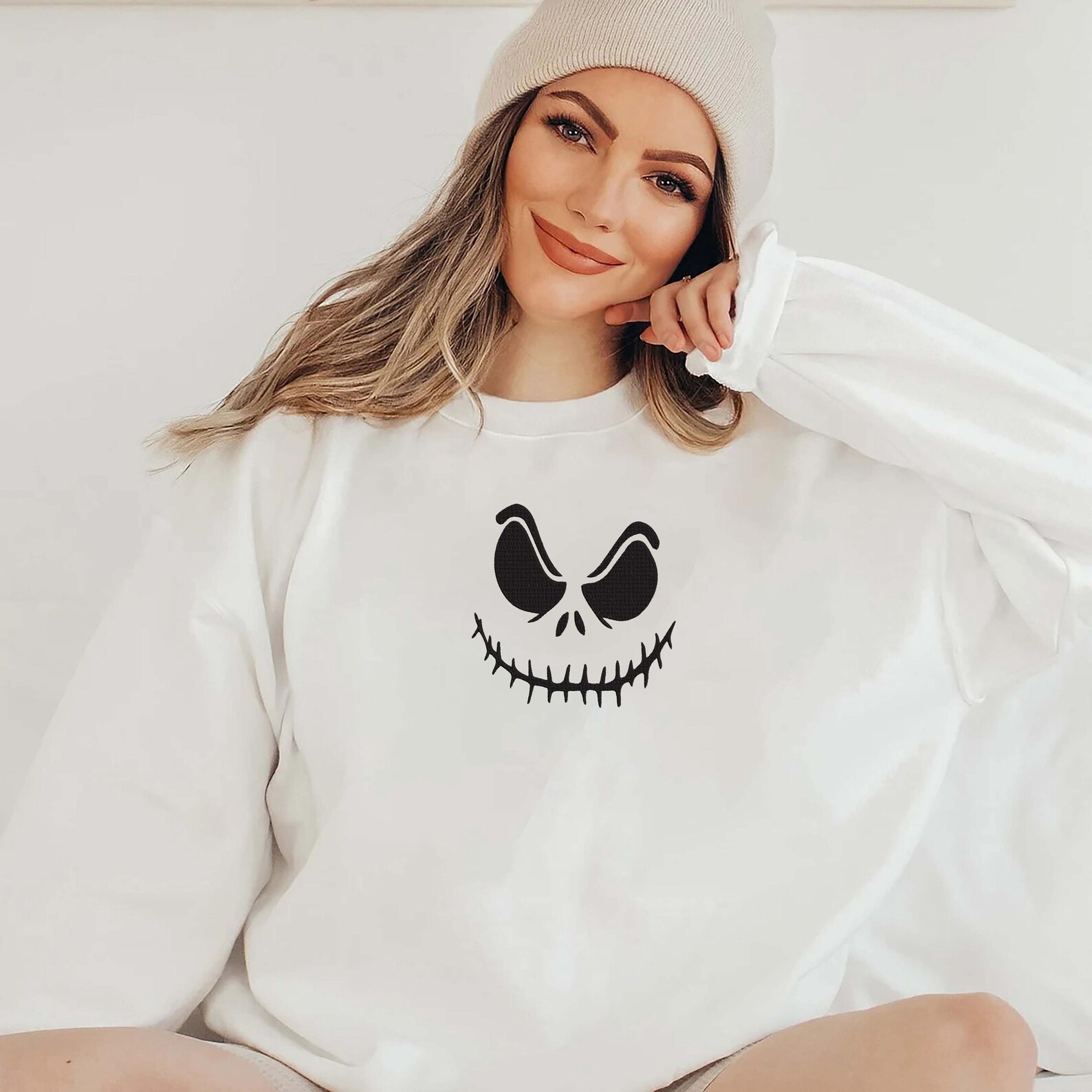 Ghost Face Embroidery Design Halloween Embroidery Design Horror Ghost ...