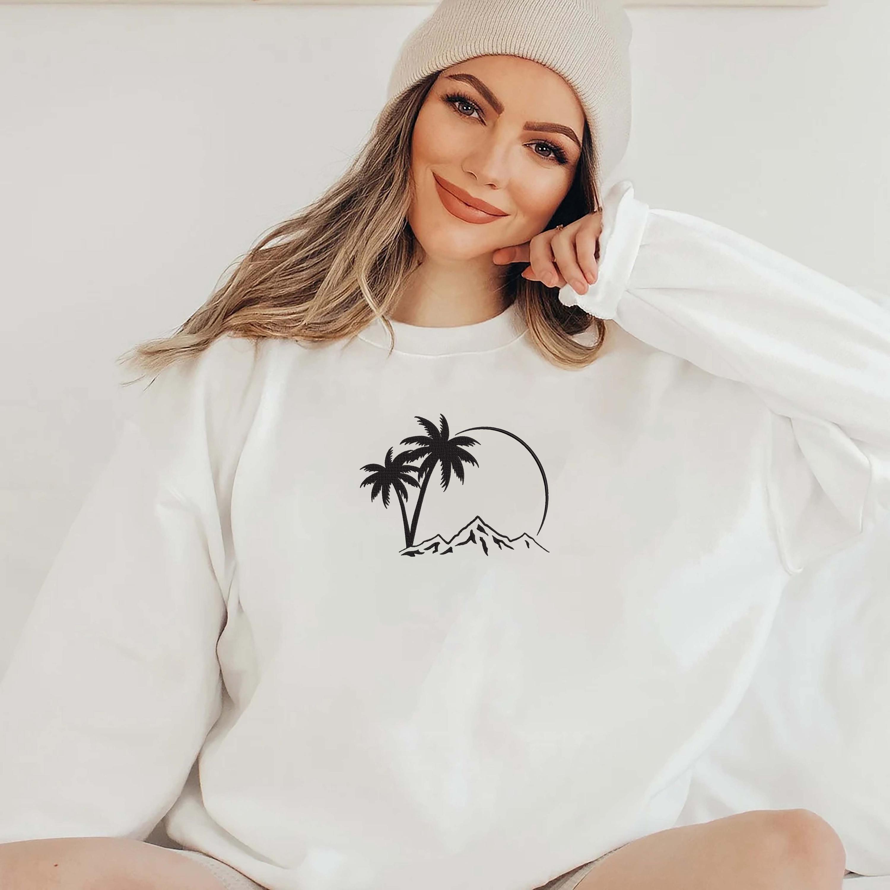 Beach Silhouette Bundle Embroidery Beach Sunset Embroidery Sunset With ...