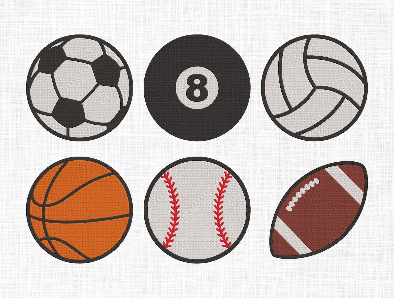 Balls Embroidery Design Ball Bundle Embroidery Design Machine ...