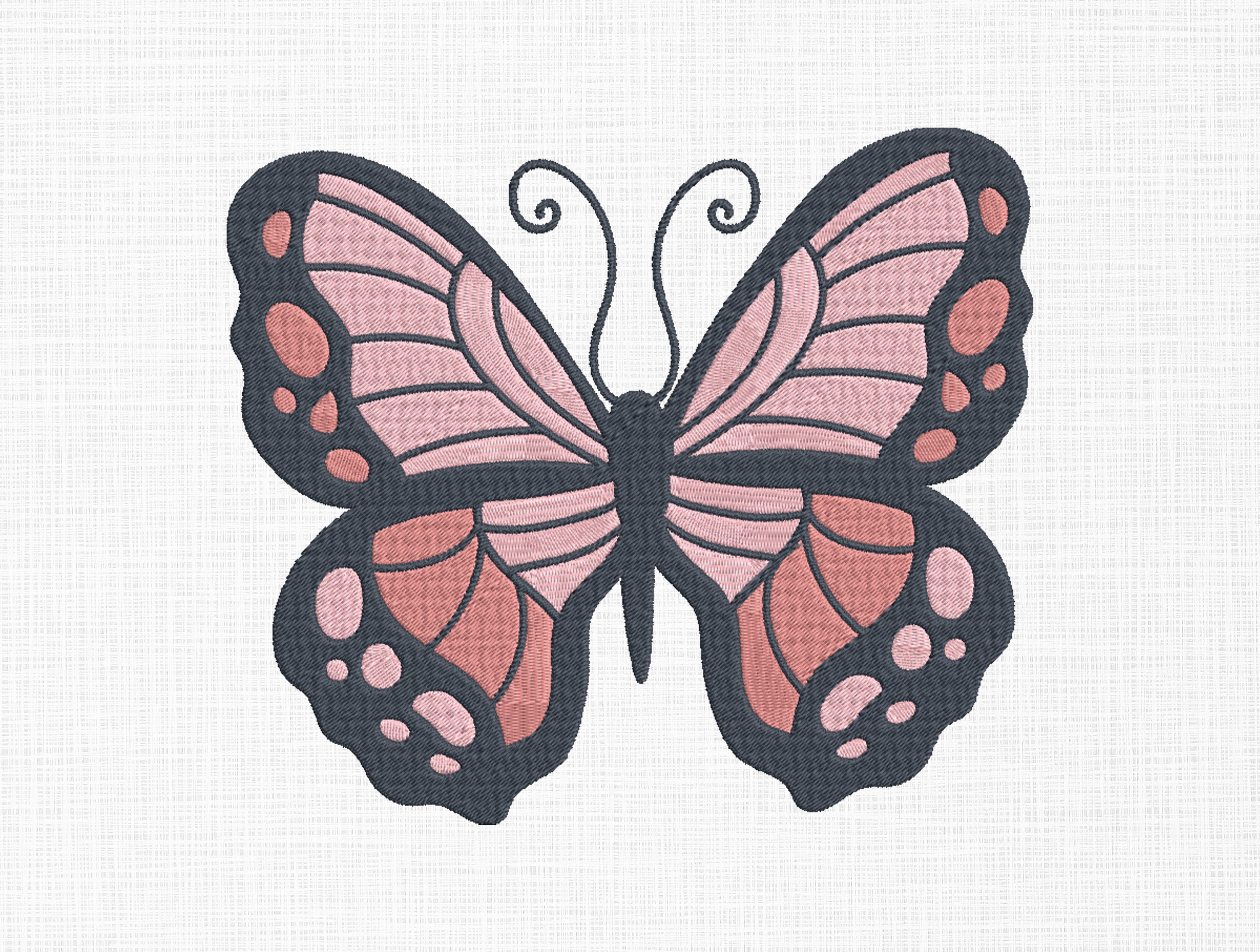 Butterfly Embroidery Design Cute Butterfly Embroidery Design Mini ...