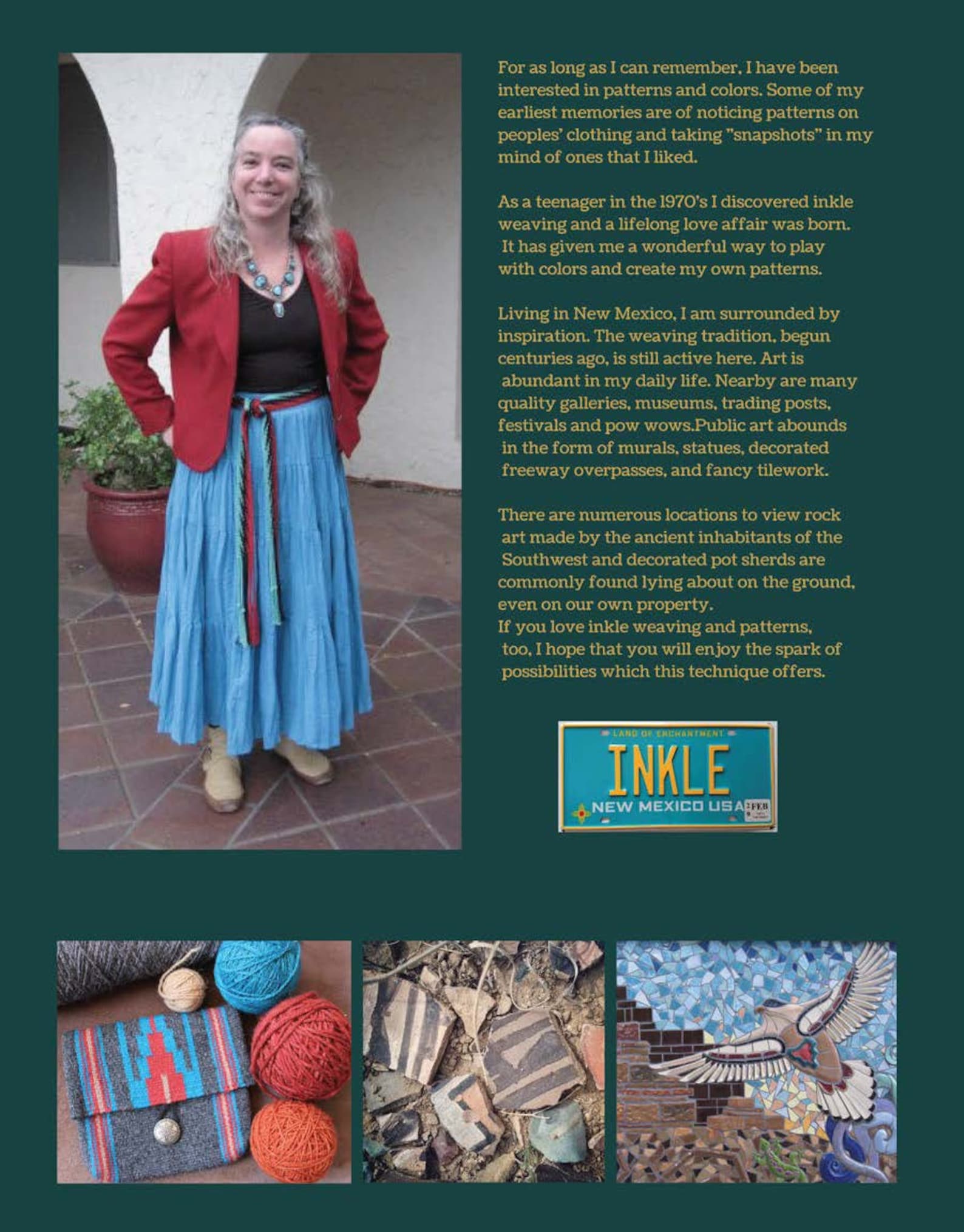 Inkle Weaving Book, 3-color Pickup for Inkle Weavers - Etsy