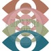 Eyes Boho Abstract Art - Instant Download Digital Print - Etsy