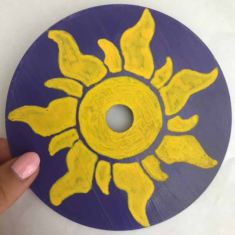 Cd Art Painted - Etsy UK