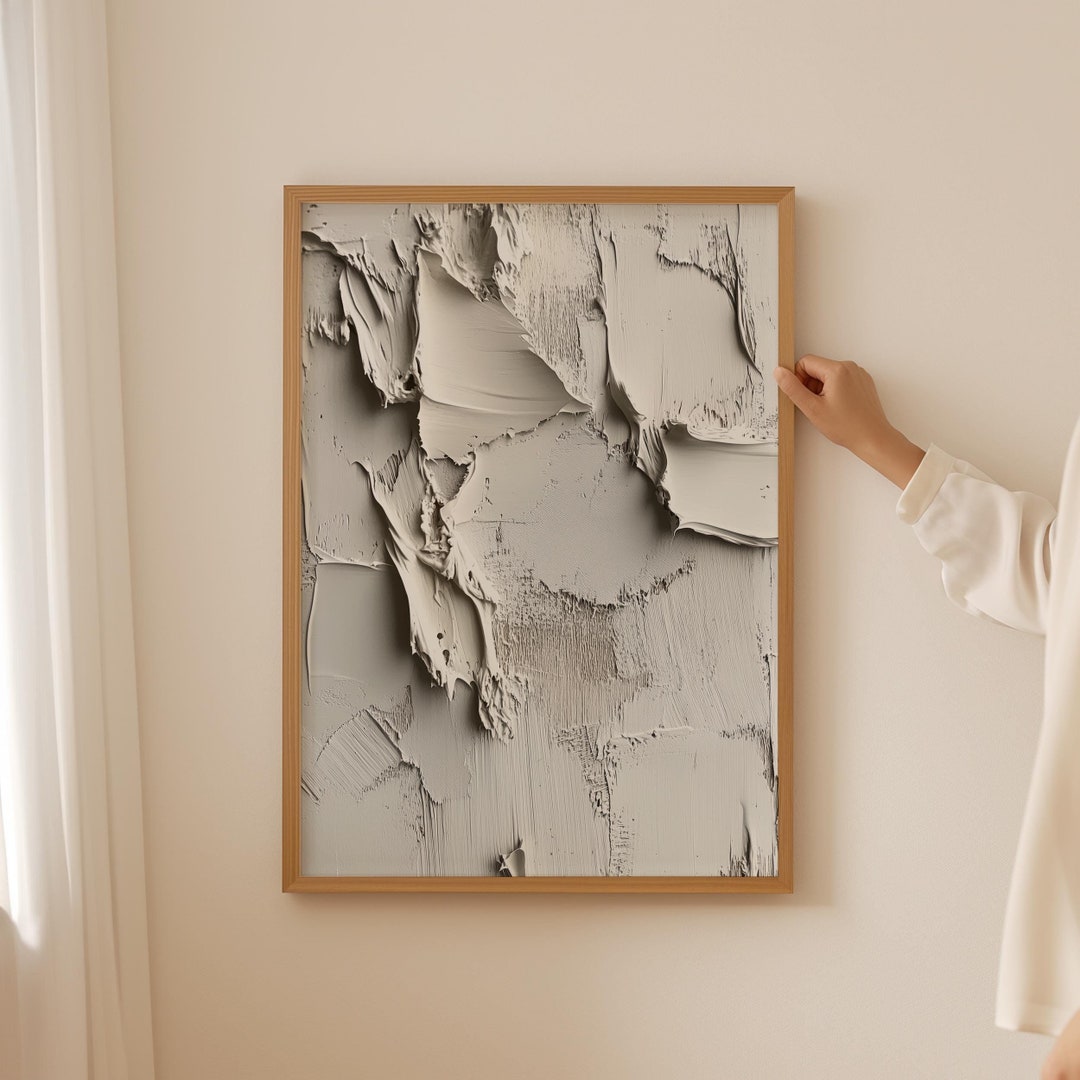 Abstract Wabi Sabi Poster- Japandi Wall Art, Abstract Art Print, Extra ...