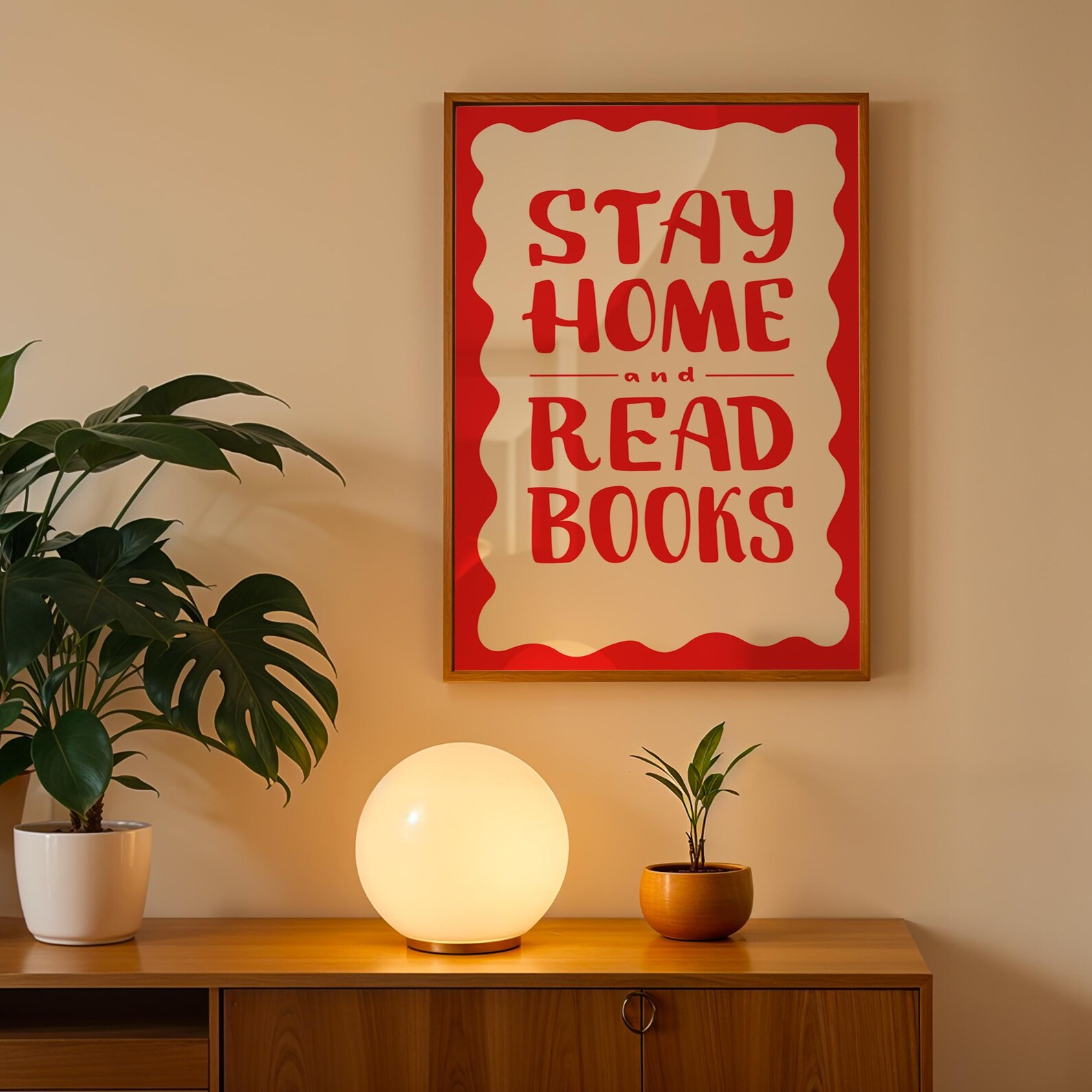 Bookstagram Poster, Preppy Book Club Print as Book Lover Gift ...