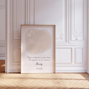 Personalized Stillbirth Poster- Miscarriage Gift, Baby Loss Memorial ...