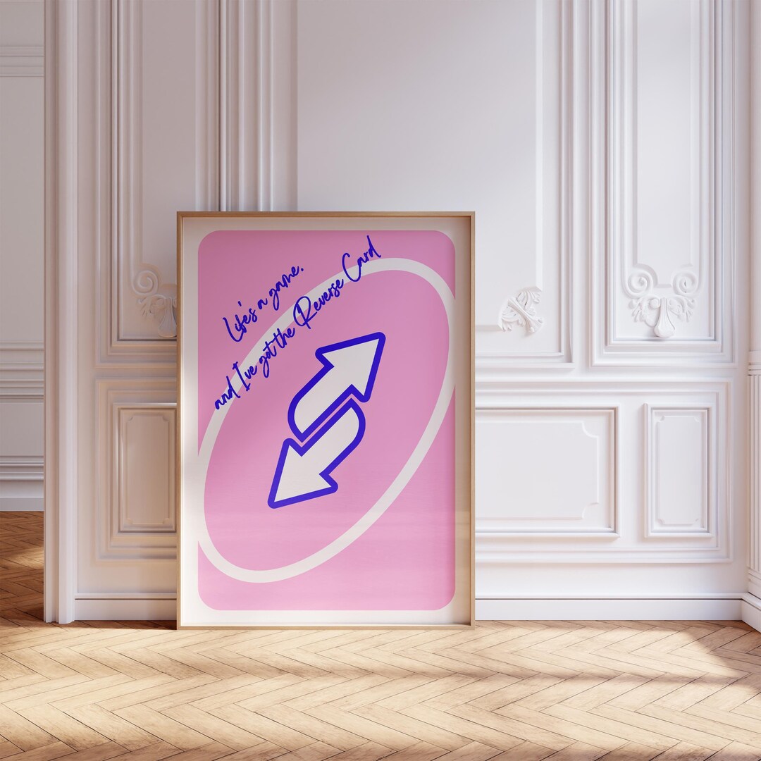 Reverse Card Dopamine Poster for Aesthetic Room Decor, Dopamine Decor ...