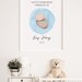 Personalized Baby Boy Stillbirth Poster- Miscarriage Gift, Baby Loss ...