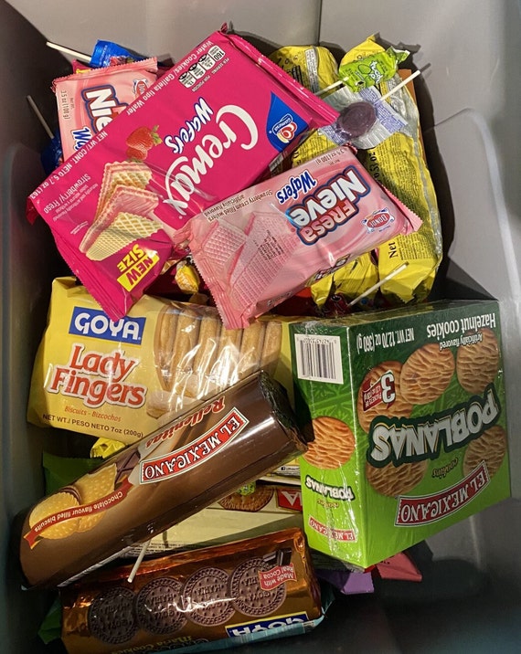 Hispanic Food Boxes Sombrero Latin Foods Delicious Mexican And Latin