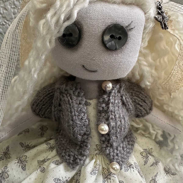 Button Eye Doll - Etsy