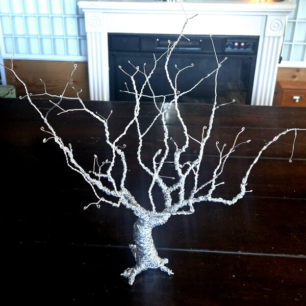 Metal Tree Sculpture - Etsy