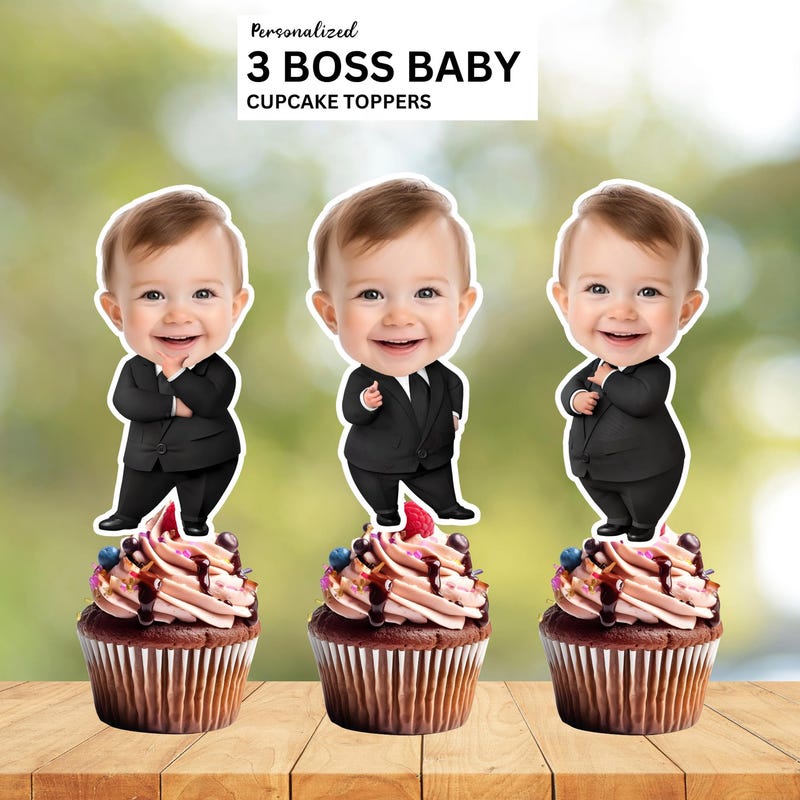 Boss Baby Cake Topper - Etsy