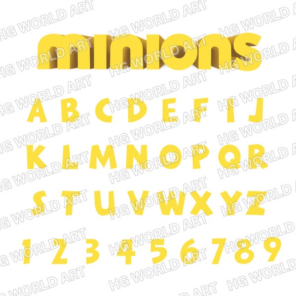 Minions Silhouette - Etsy