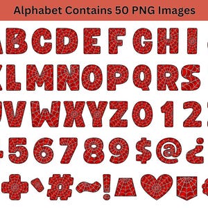 Spider Font Png, Spider Alphabet Png, Spider Font, Spider Web Font ...
