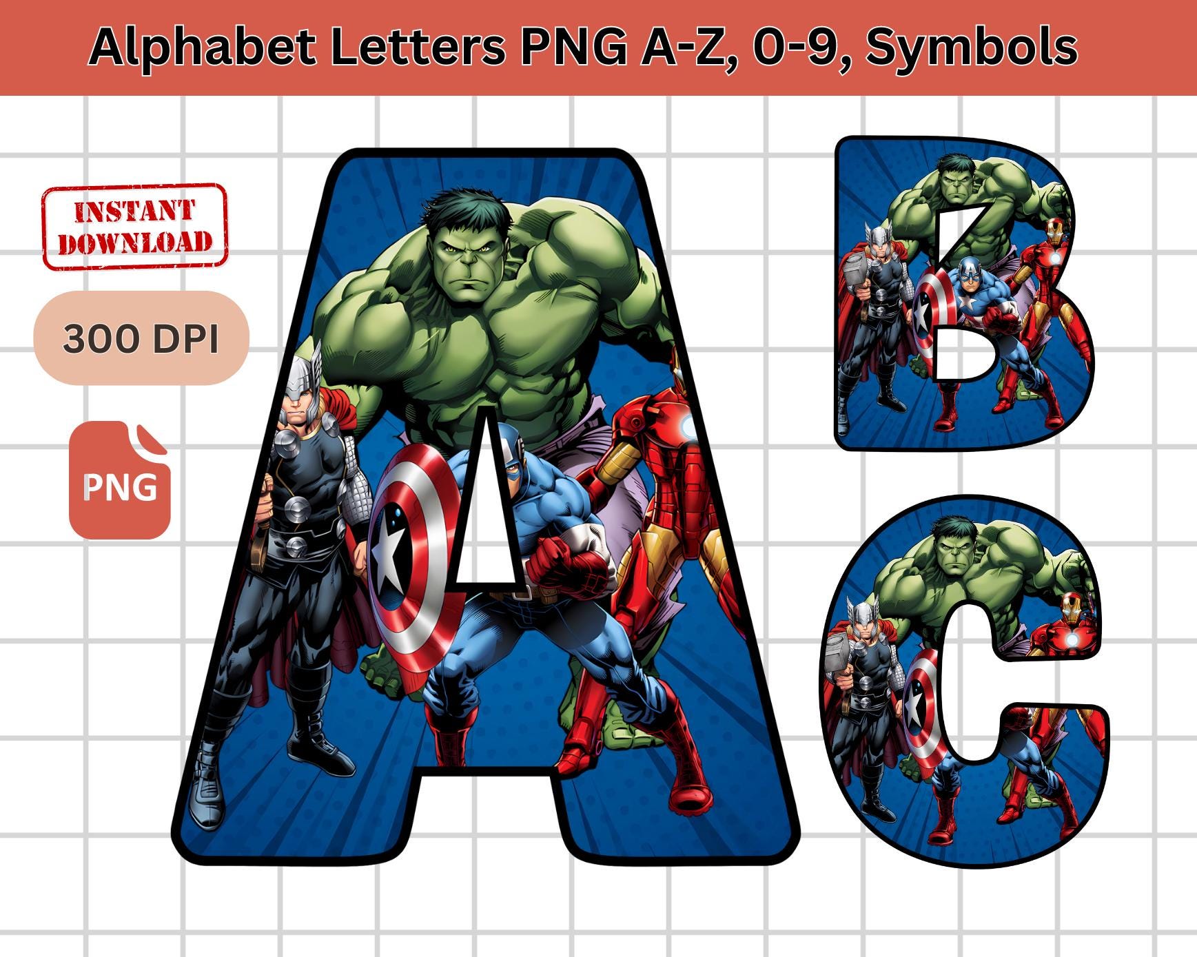 Superhero Alphabet PNG - Superhero Letter Font Clip Art PNG Silhouette ...