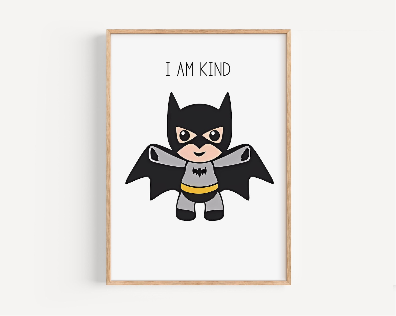 Set of 6 Prints Superheroes Affirmations Digital Posters, Boy Bedroom ...