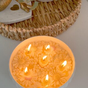 Personalized Extra Large Ceramic Candle 6 Wick Candle 28 Oz Natural Soy ...