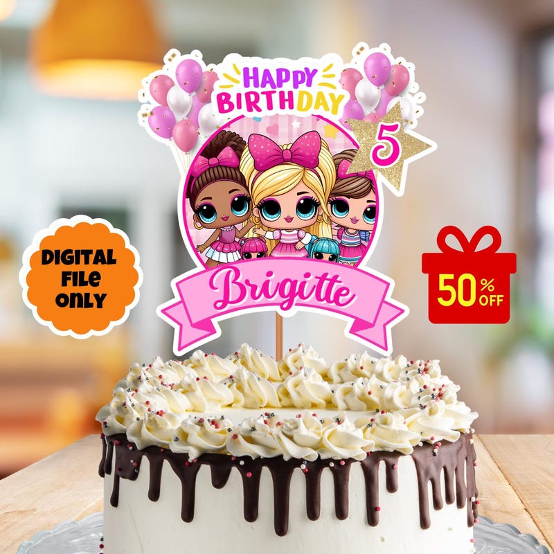 Lol Cake Topper - Etsy