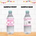 Editable Capybara Water Bottle Label Template, Printable Capybara Water ...