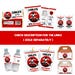 Editable Karate Birthday Party Candy Bar Wrappers Martial Arts Birthday ...