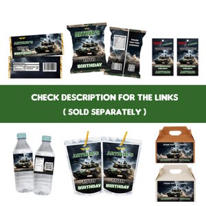 Editable Army Chip Bag Wrapper , Army Party, Printable Military ...