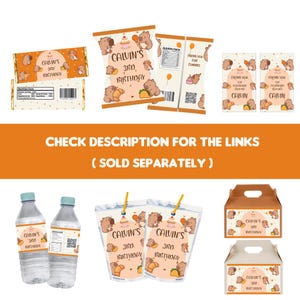 Editable Capybara Gable Box Label Template, Printable Capybara Treat ...