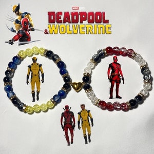 Deadpool X Wolverine Bracelets - Etsy