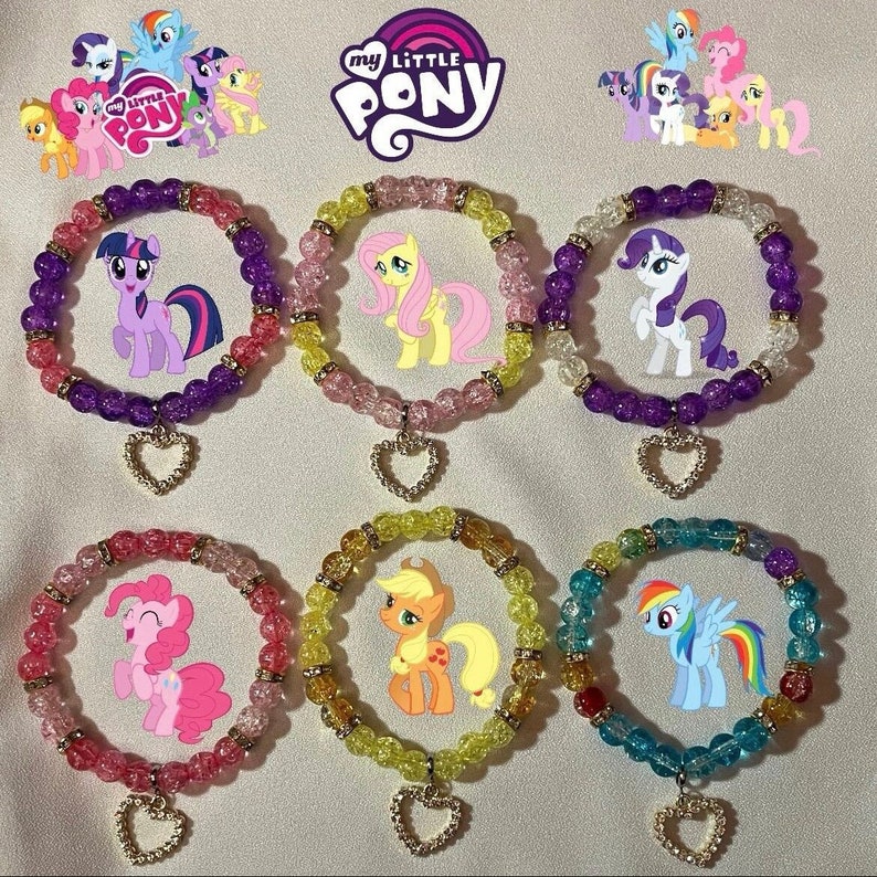 My Little Pony Beaded Bracelet Pack - Etsy