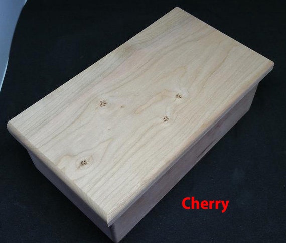 Custom Cherry or Mahogany Box | Etsy