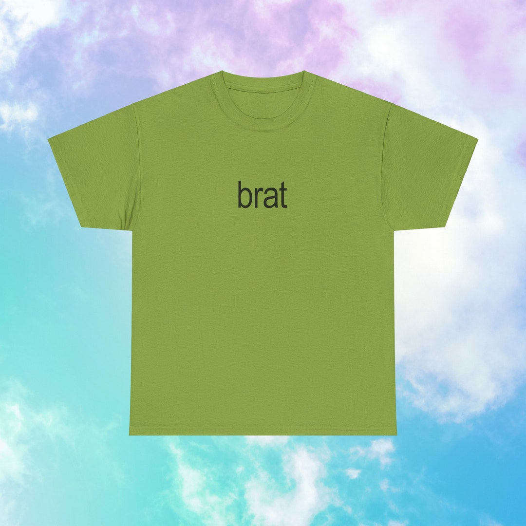 Brat Charli XCX Inspired T-shirt Brat Shirt, Pop Culture Shirt, Gift ...