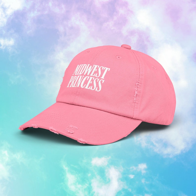 Chappell Roan Midwest Princess Hat Distressed Hat, Baseball Hat, Dad ...