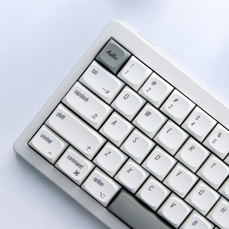 Mac Themed Keycaps, Custom Keyboard Mechanical Keycaps, PBT Keycaps ...