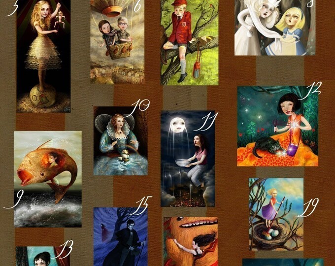 Set of 4 Small Prints 4X6 Inches Choose Your Own - Etsy