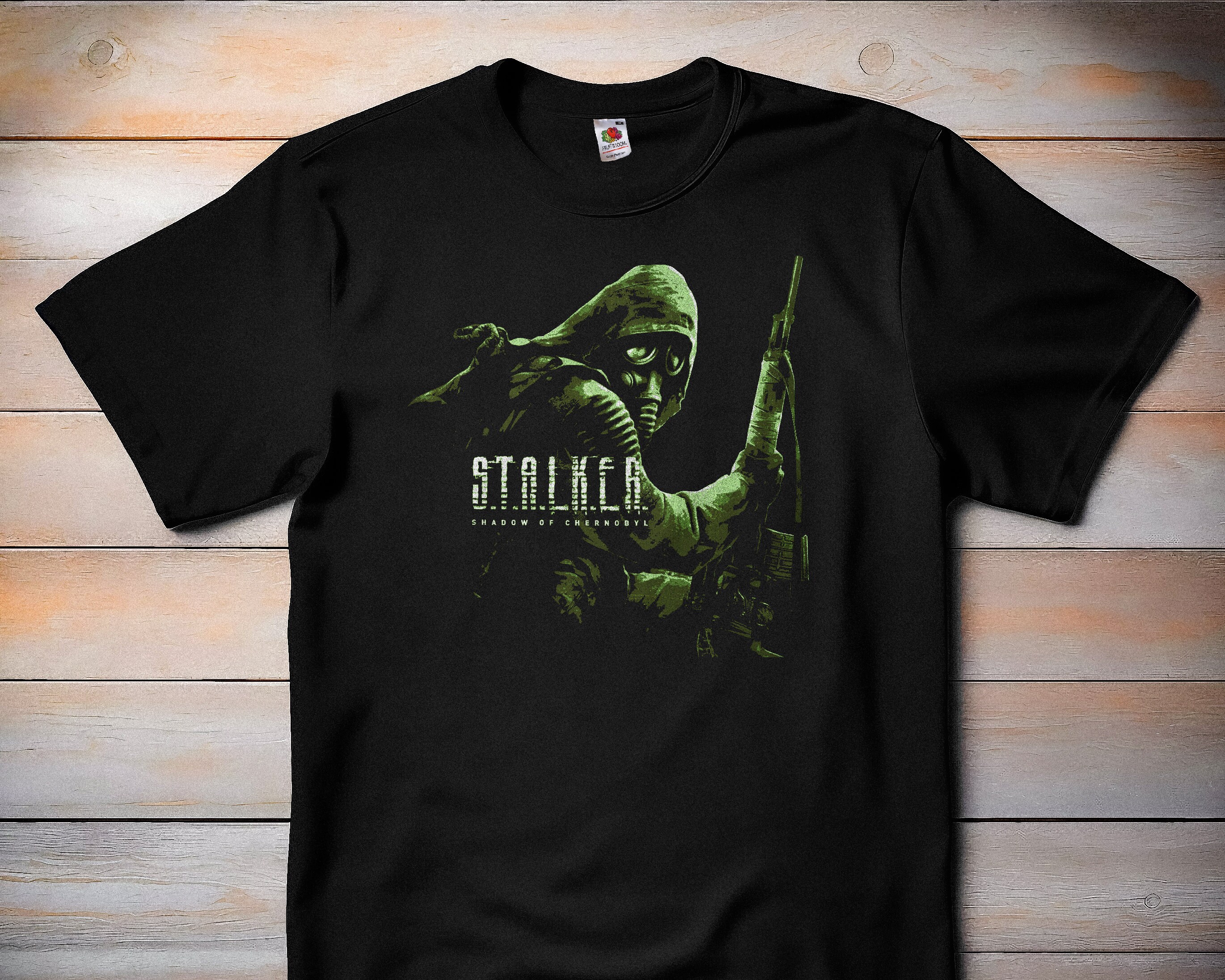 Shadow of Chernobyl V4 STALKER T-shirt Classic Video Game Tshirt, Retro ...