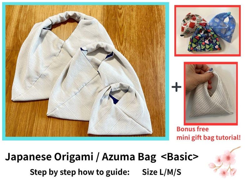 Japanese Origami / Azuma Bag Tutorial - Etsy