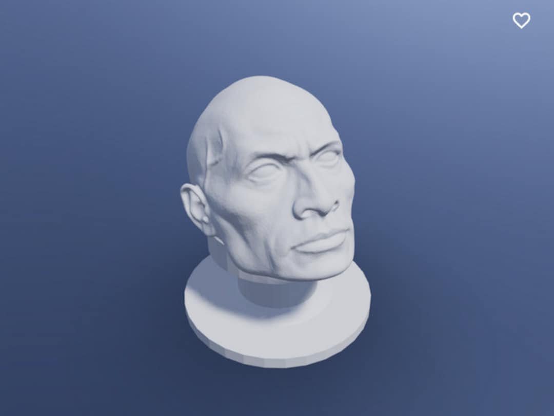 Dwayne 'the Croc' Johnson 3D Printed Charm - Unique Shoe Accessory - Etsy